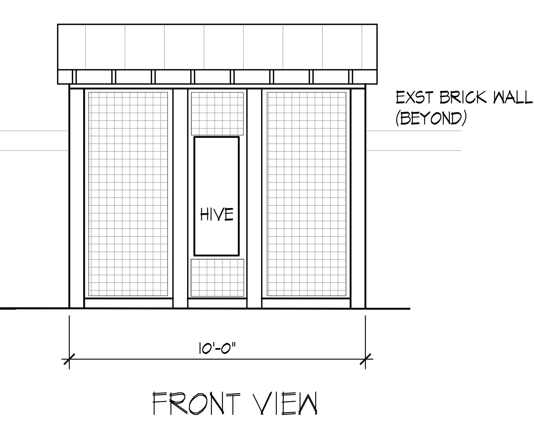 Outdoor Classroom and Observation Hive Habitat Building Plan and Photos ...