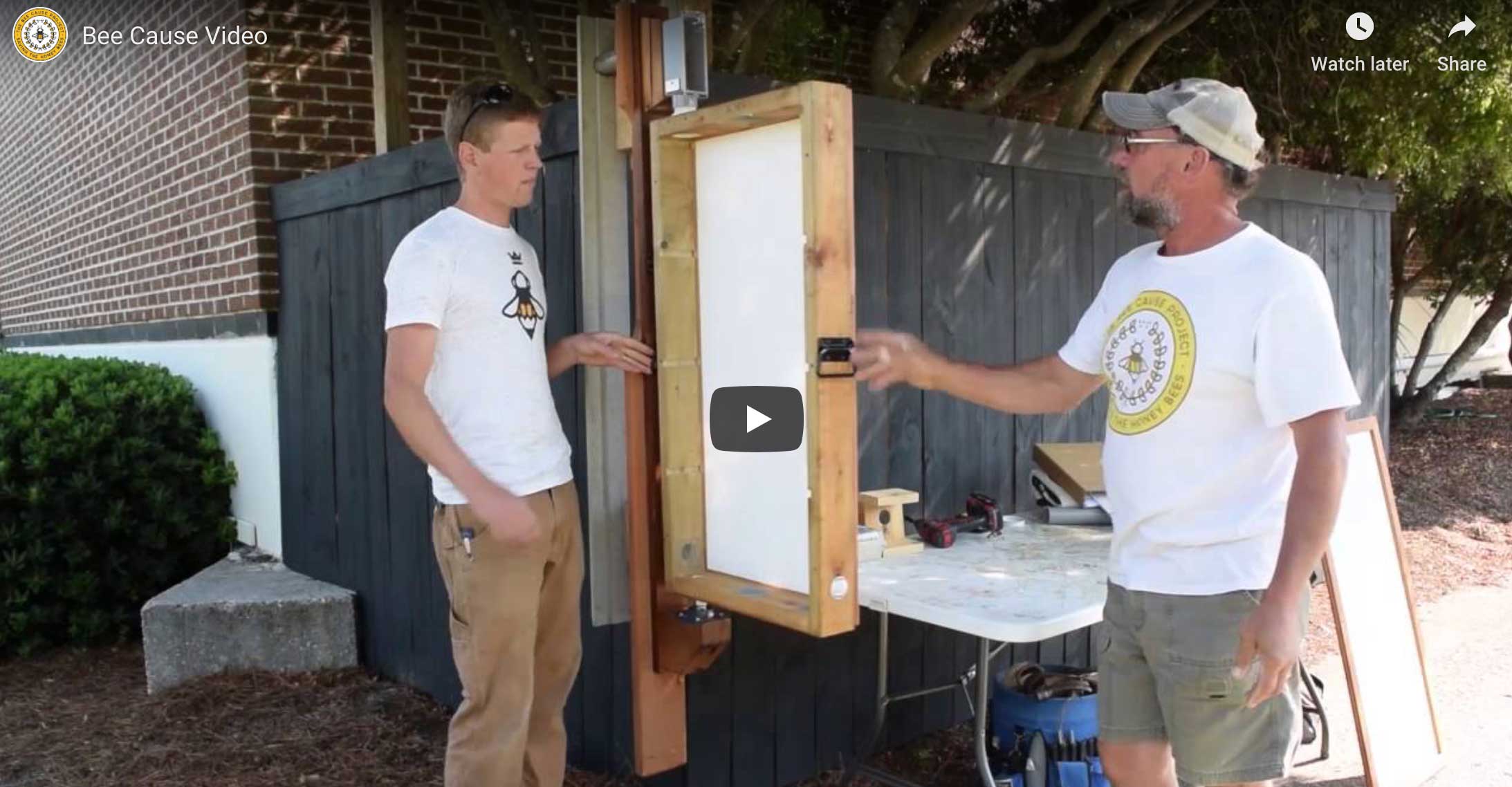 Video: How to Install a Top Entrance Beehive with The Bee Cause Project ...